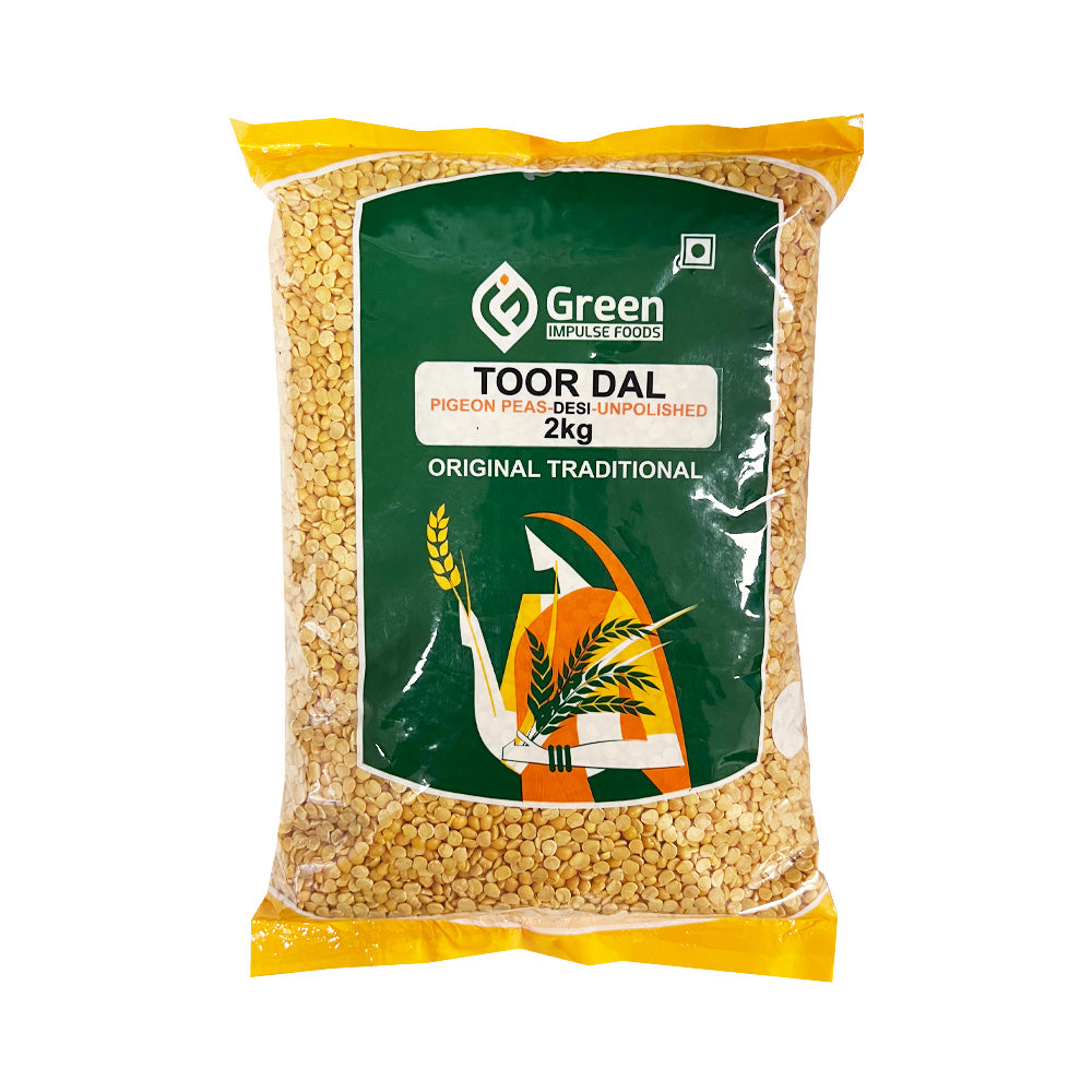 Green Impulse Toor Dal | Lentils, Beans & Pulses | Bazaar Foods