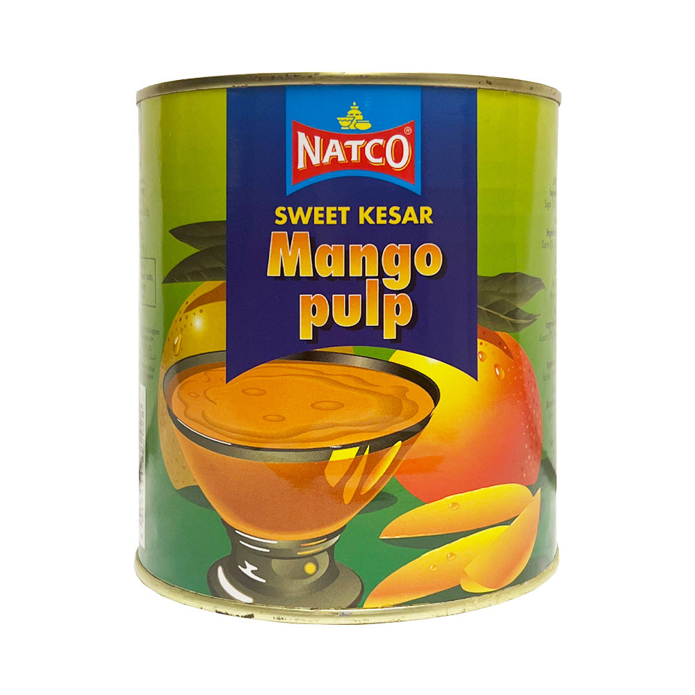 Natco Kesar Mango Pulp - 850g | Tin Foods | Bazaar Foods