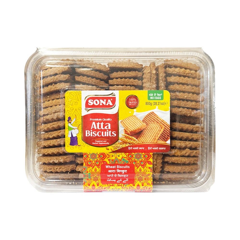 Sona Atta Biscuits - 800g | Sweets, Snacks & Savouries | Bazaar Foods