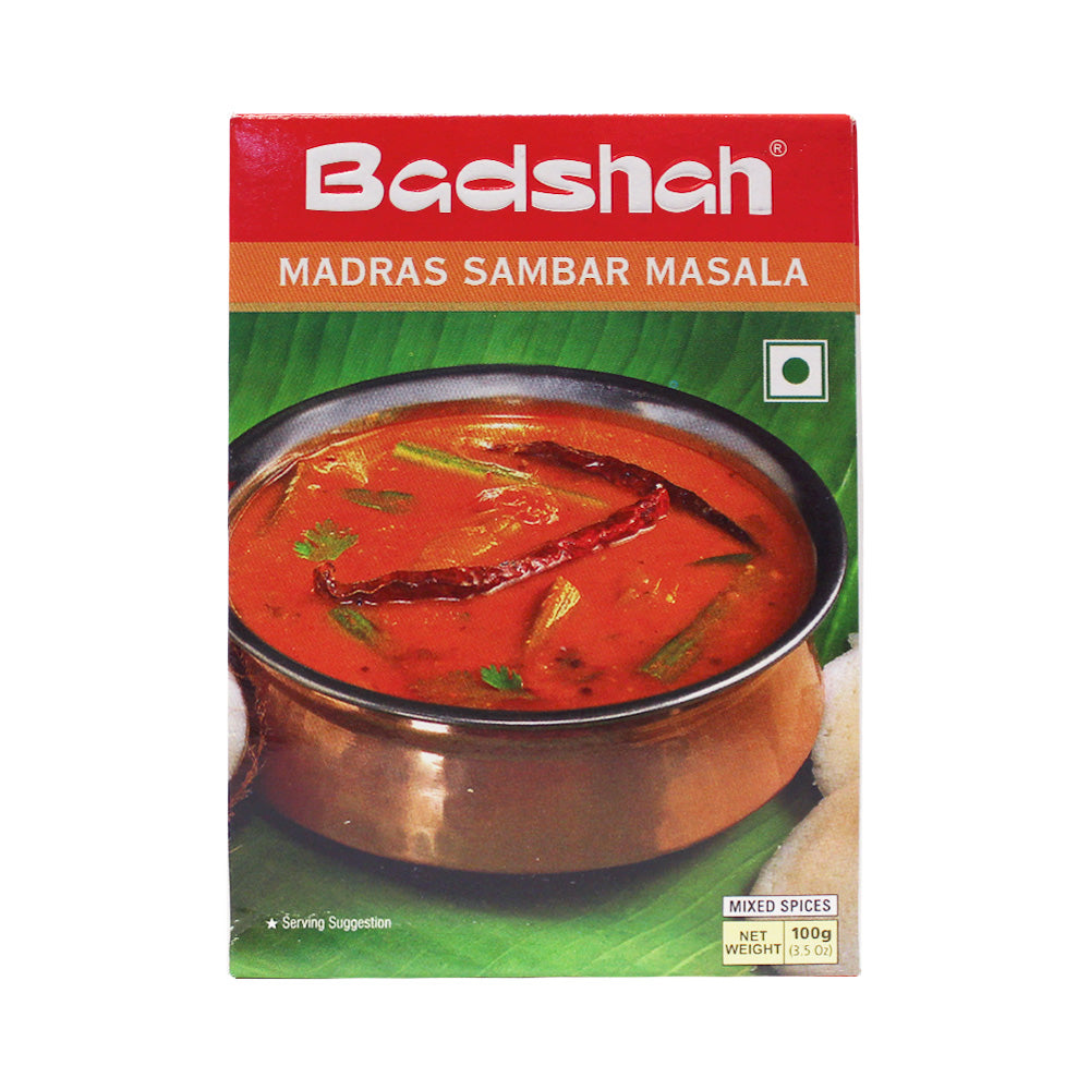 Badshah Madras Sambar Masala - 100g | Masala & Spices | Bazaar Foods