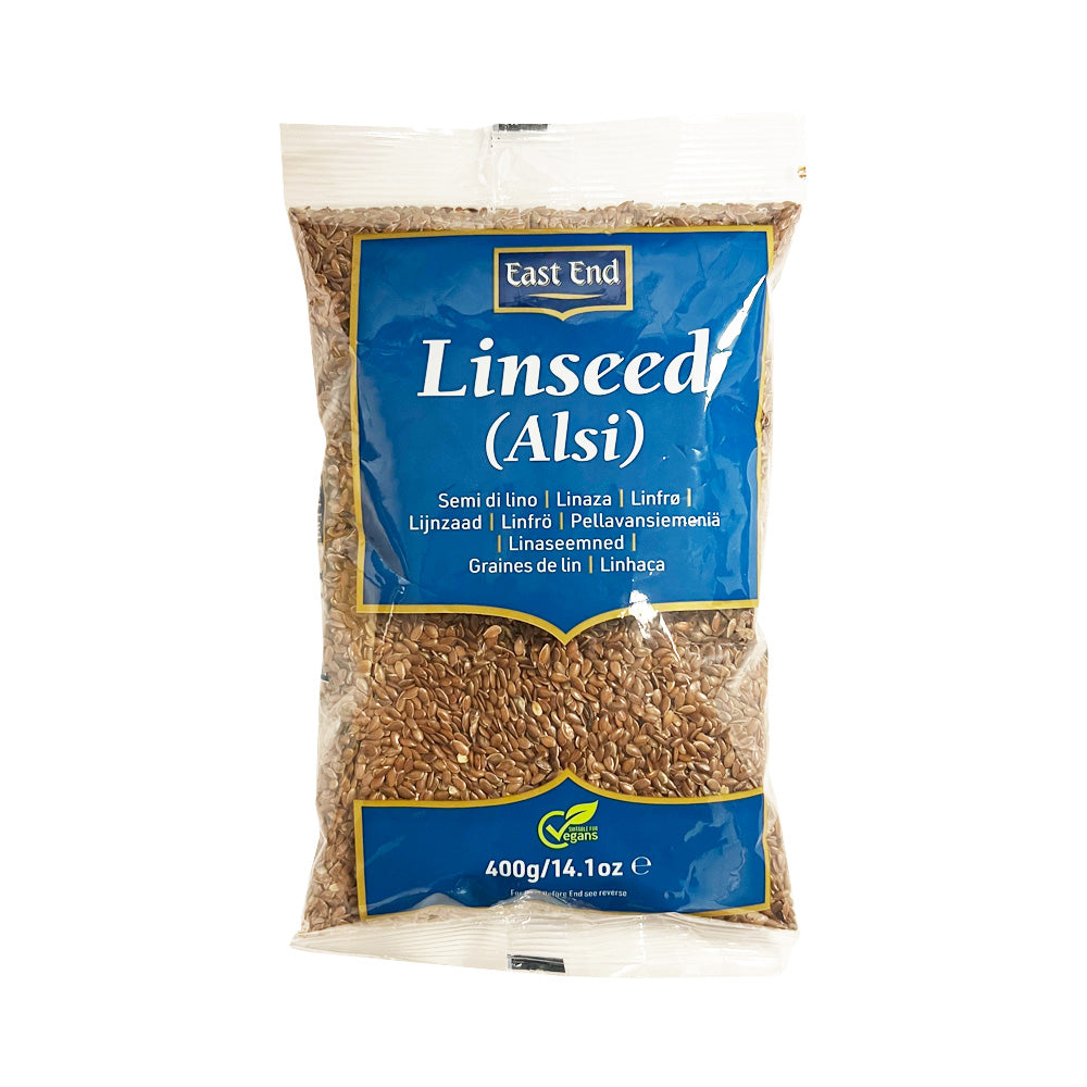 East End Linseed (Alsi) - 400g | Seeds & Grains | Bazaar Foods