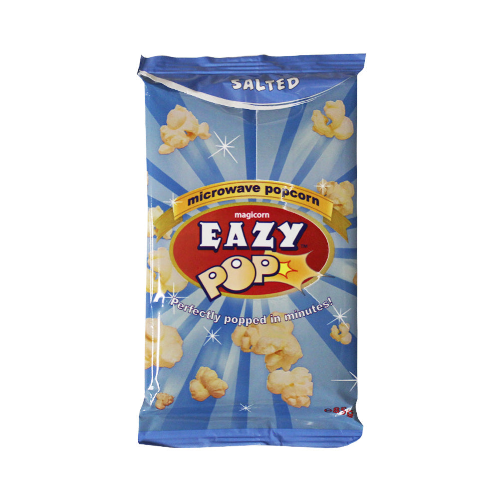 Eazy Pop Salted Microwave Popcorn - 85g | Ready Meals & Mixes | Bazaar ...