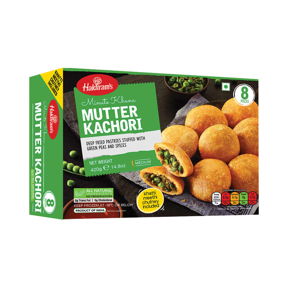 Haldirams Frozen Mutter Kachori | Frozen Foods | Bazaar Foods