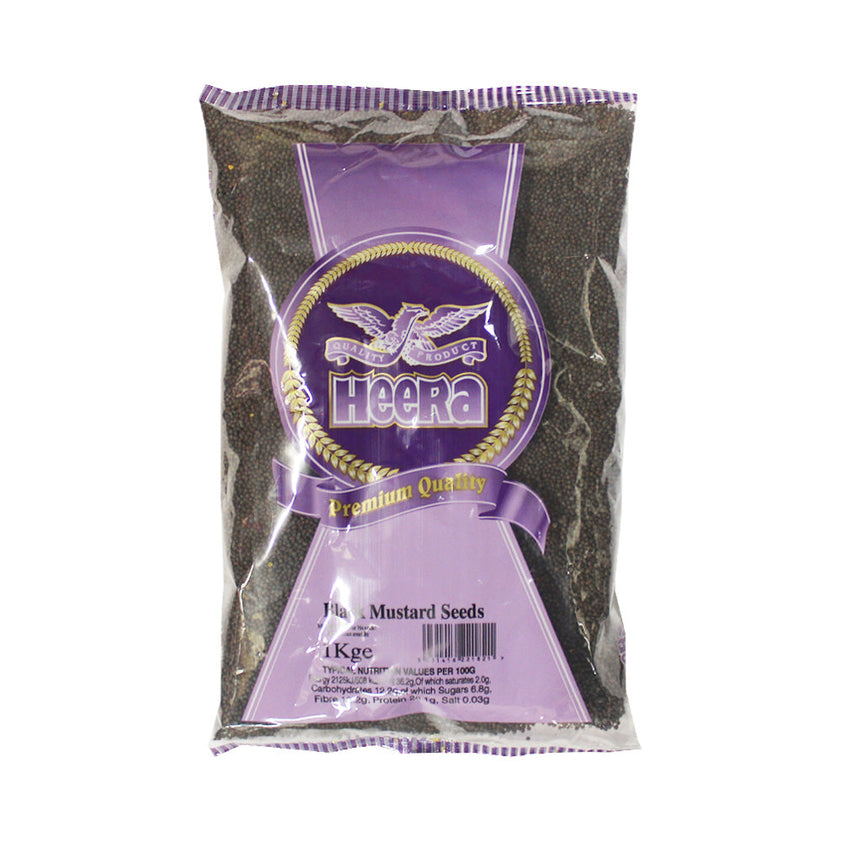Heera Black Mustard Seeds | Masala & Spices | Bazaar Foods