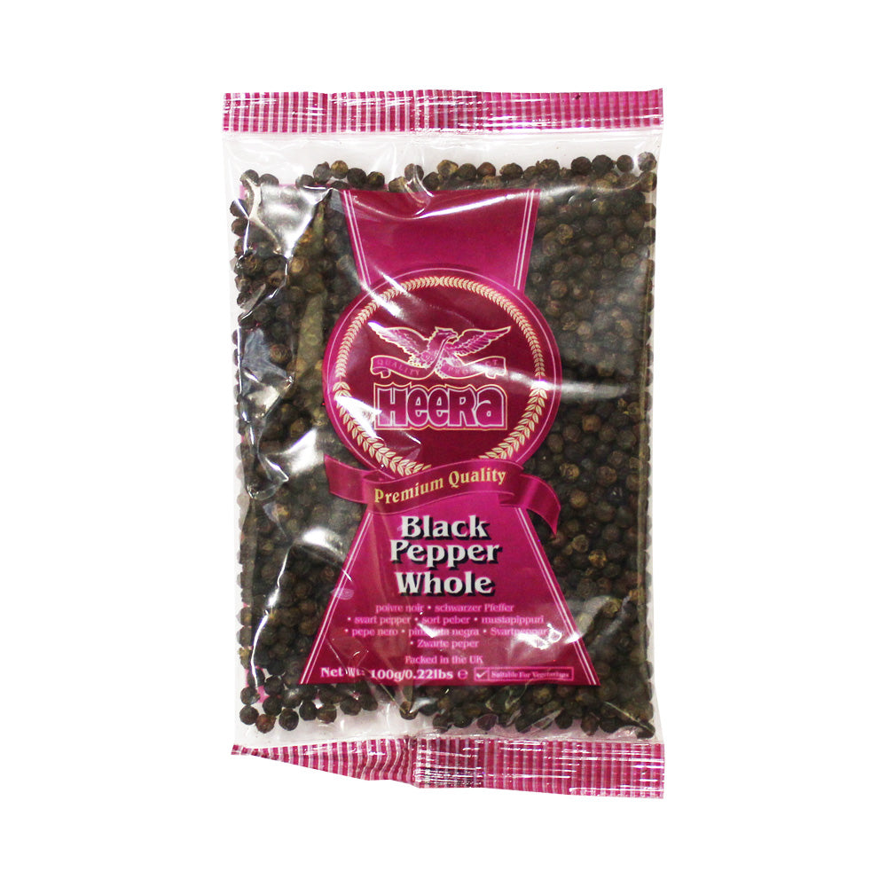 Heera Black Pepper Whole | Masala & Spices | Bazaar Foods