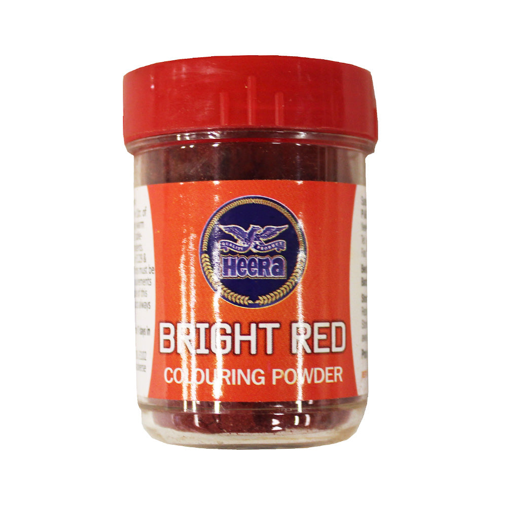 Heera Bright Red Food Colouring Powder - 25g | Food Colours & Flavours ...