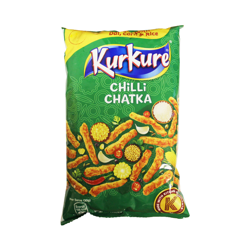 Kurkure Chilli Chatka - 90g | Sweets, Snacks & Savouries | Bazaar Foods