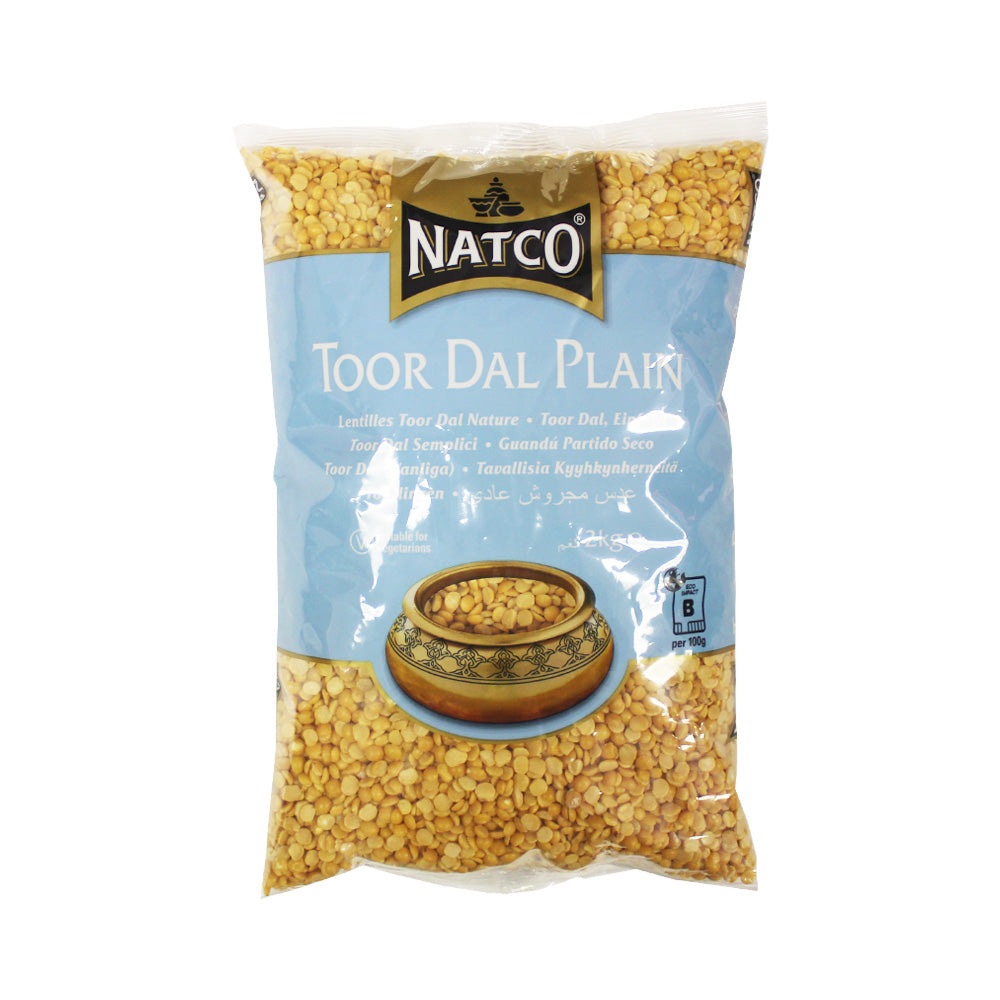 Natco Toor Dal - 2kg | Lentils, Beans & Pulses | Bazaar Foods