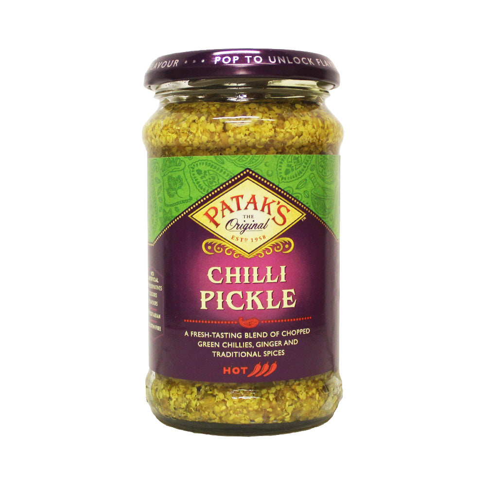 Pataks Chilli Pickle - 283g | Pickles & Sauces | Bazaar Foods