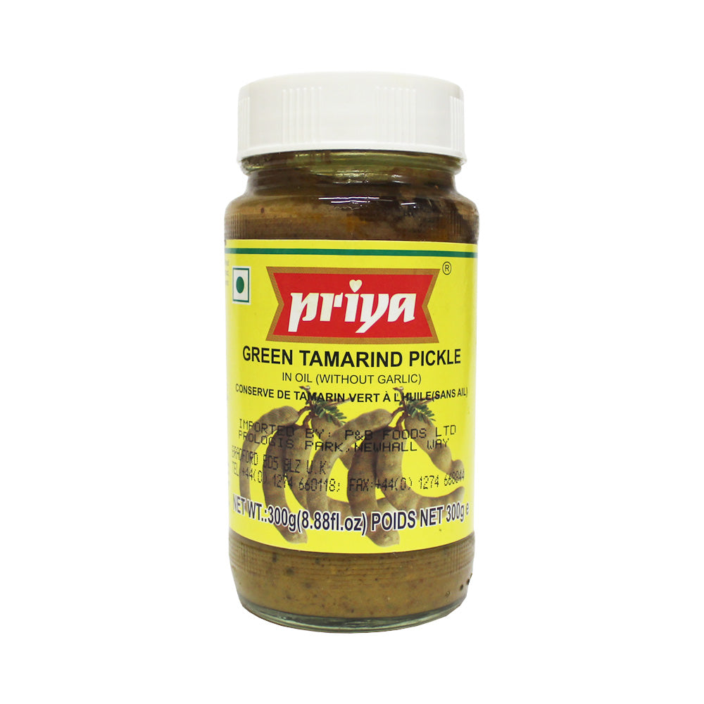 Priya Green Tamarind Pickle - 300g | Pickles & Sauces | Bazaar Foods