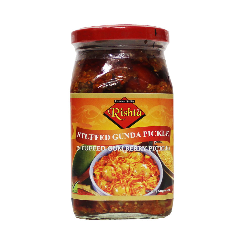 Rishta Stuffed Gunda Pickle - 400g | Pickles & Sauces | Bazaar Foods