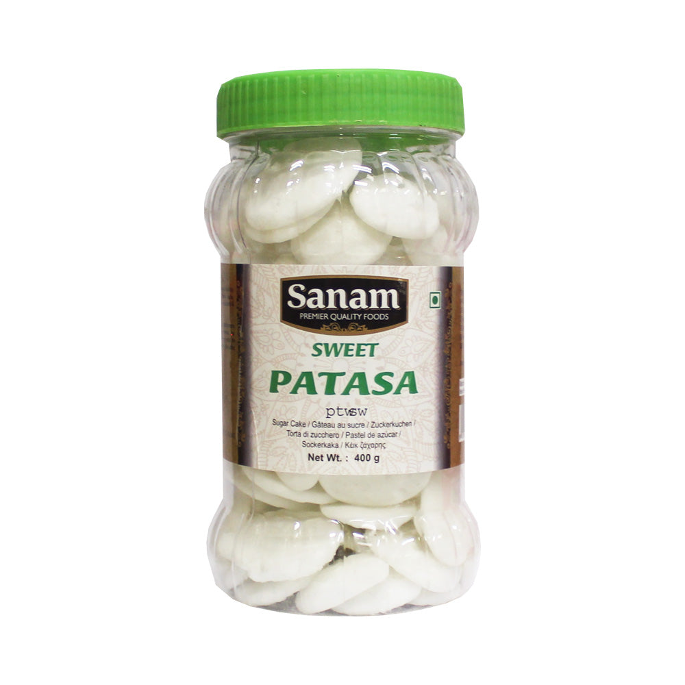 Sanam Sweet Patasa - 400g | Jaggery & Sugars | Bazaar Foods