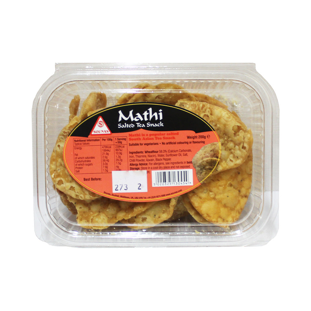 Sounas Mathi - 200g | Sweets, Snacks & Savouries | Bazaar Foods