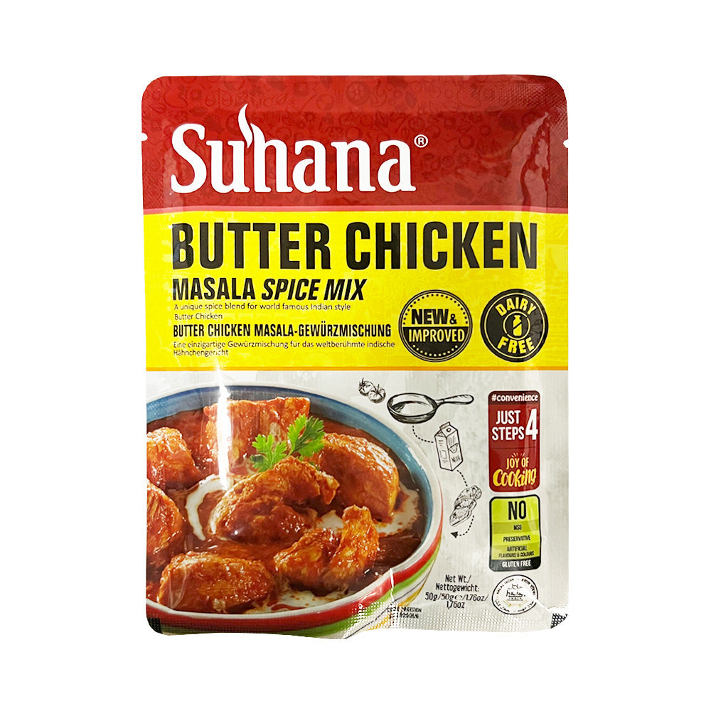 Suhana Butter Chicken Spice Mix - 50g | Instant Mixes | Bazaar Foods