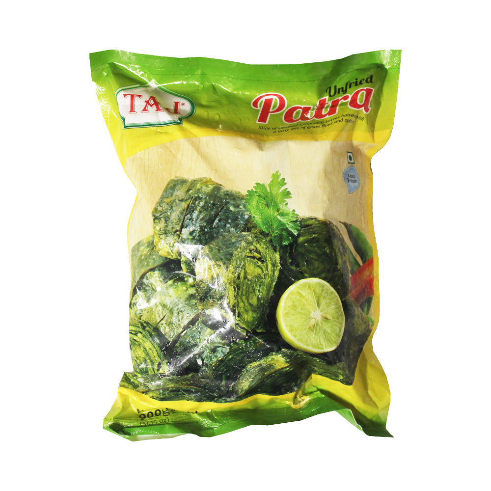 TAJ Frozen Unfried Patra - 900g | Frozen Foods | Bazaar Foods