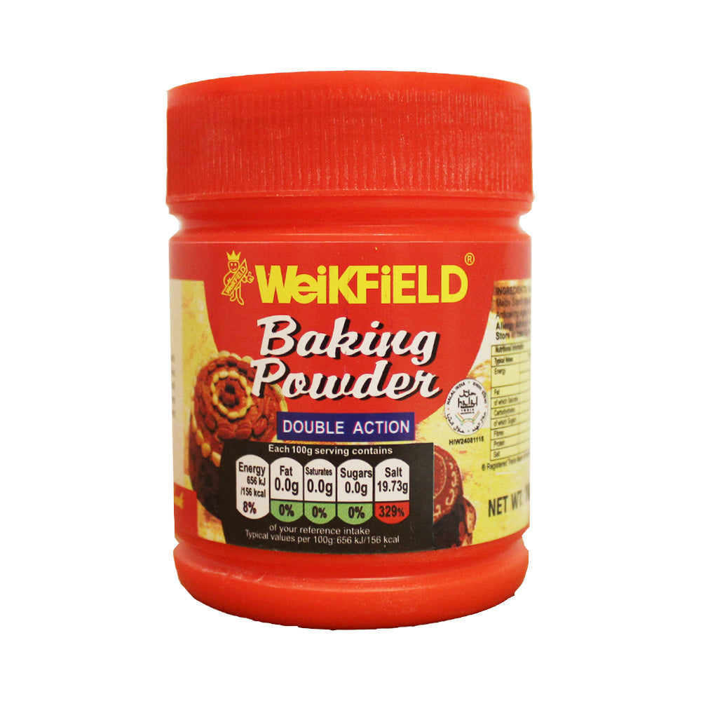 Weikfield Baking Powder - 100g | Cooking Salts & Powders | Bazaar Foods